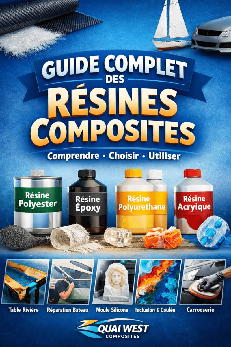 Le guide complet des résines composites proposé par Quai West